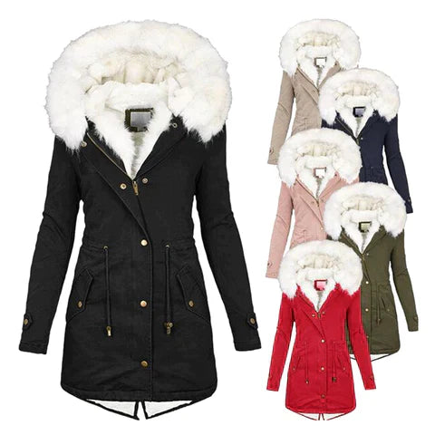 Giulia - Elegant Winter Coat – Clara Canada